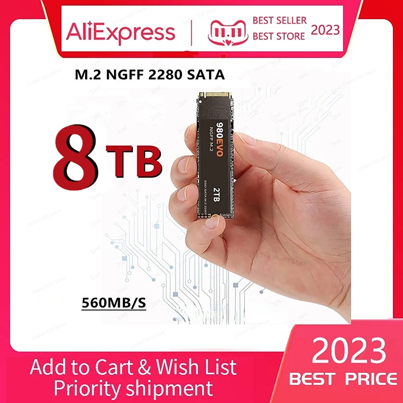 2023 새로운 SSD M2 NGFF 500GB 980 EVO Plus 4TB 8TB 내부 솔리드 스테이트 드라이브, 1TB hdd 하드 디스크 970 PRO M.2 2TB ...