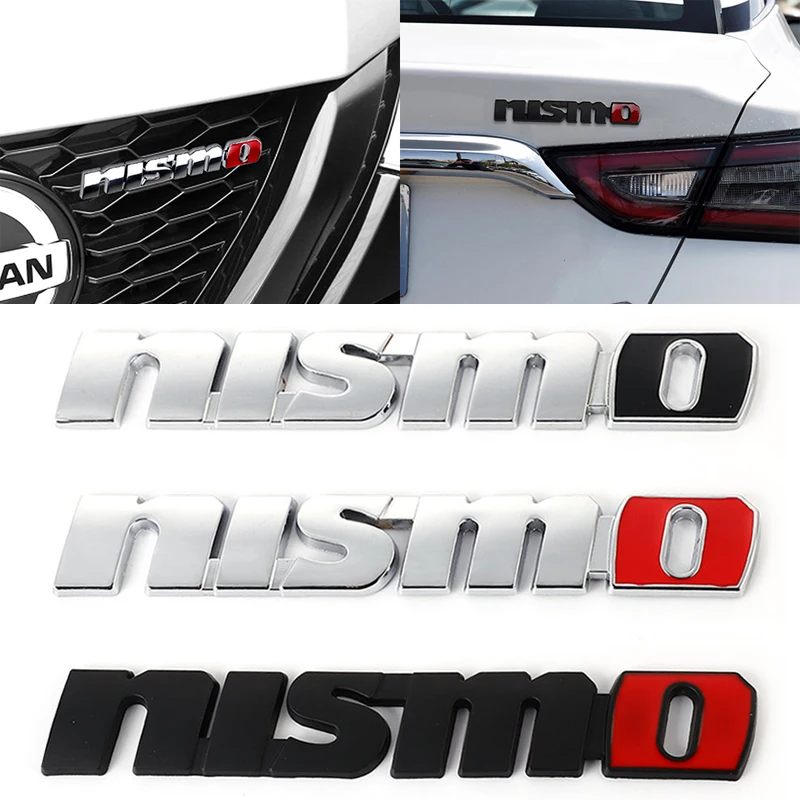 3d Metal Nismo Car Sticker Badge Emblem Decal Front Hood Grille For ...