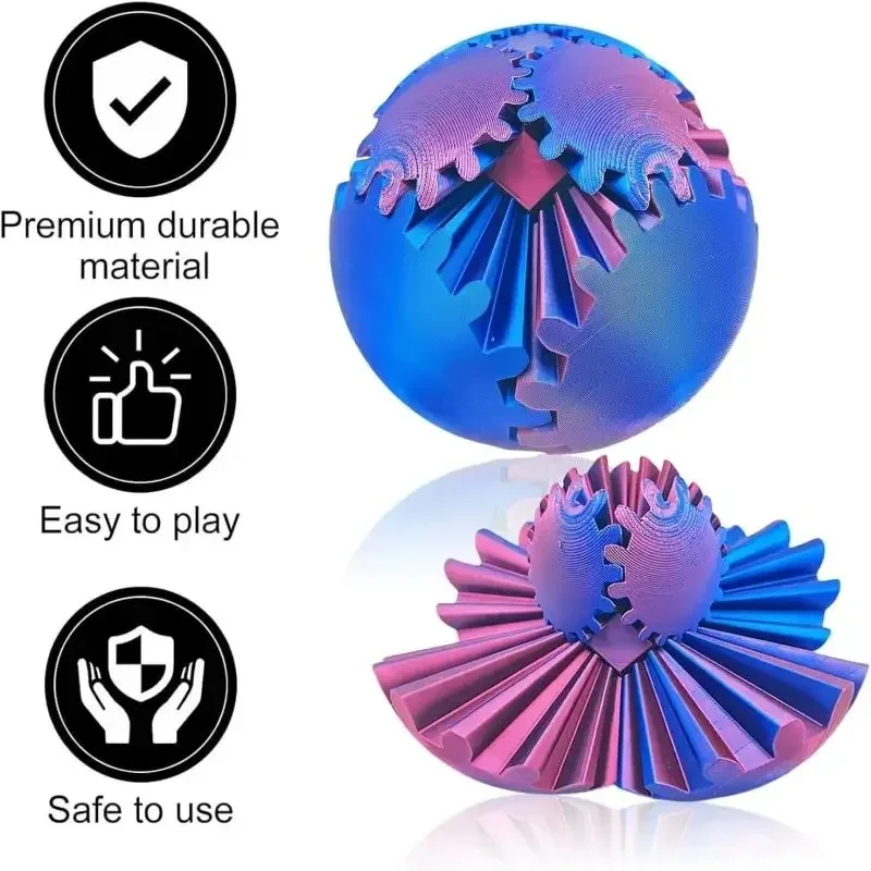 The-Steampunk-Whirling-Wonder-Fidget-Spin-Ball-Gear-3D-Printed-Spin-Relaxing-Fidget-Ball-3D ...