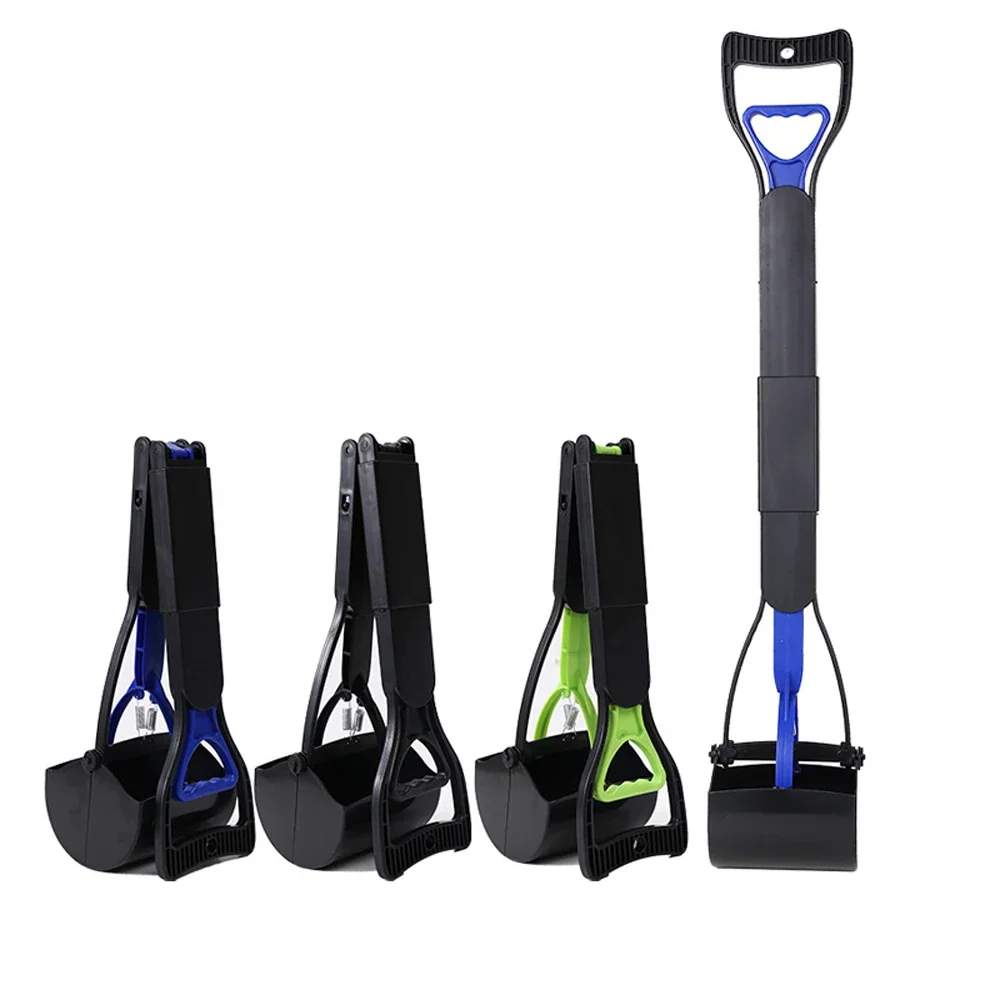 80cm Handle Fold Dogs Pooper Scooper Long Handle Foldable Portable 60cm ...