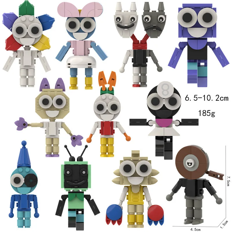 Bloques de construcción de Dandy's World, ladrillos de anime, juguetes ...