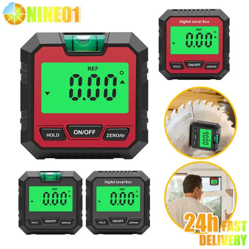 Digital Angle Protractor High Precision Magnetic Digital Inclinometer ...