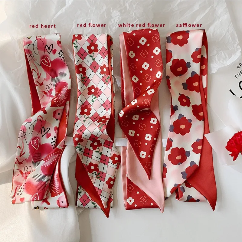 hair-bands-women-s-streamers-hair-binding-high-end-feel-imitation-silk ...