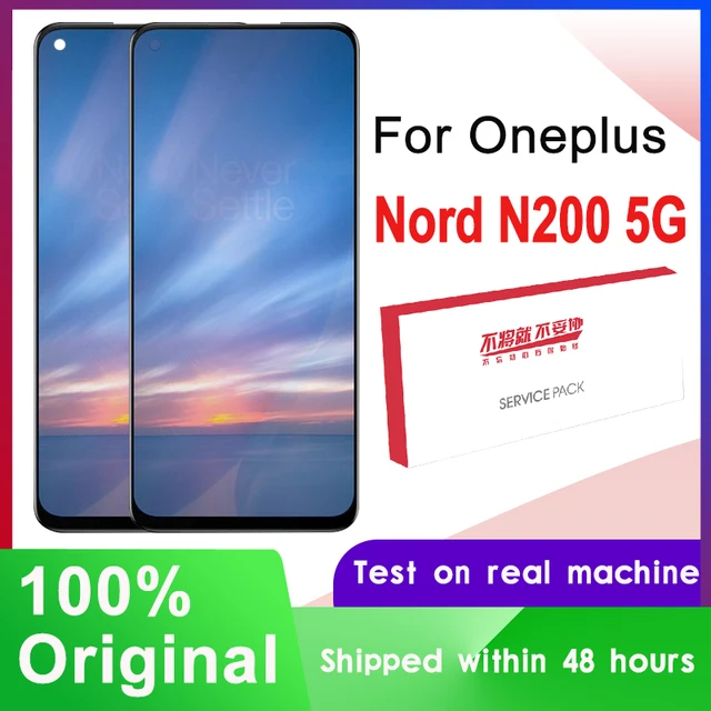 Original 6.49" IPS LCD For OnePlus Nord N200 5G Display Touch Screen Digitizer Assembly For ...