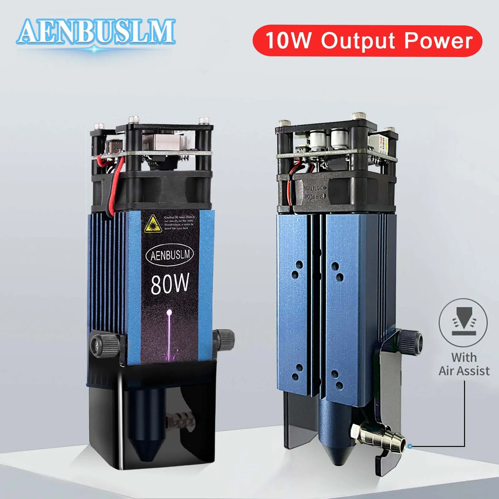 AENBUSLM-40W-80W-Laser-Module-450nm-TTL-PWM-Laser-Head-CNC-Laser ...