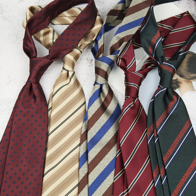 8cm-Polyester-Neck-Tie-for-Mens-Business-Jacquard-Necktie-Corbata ...