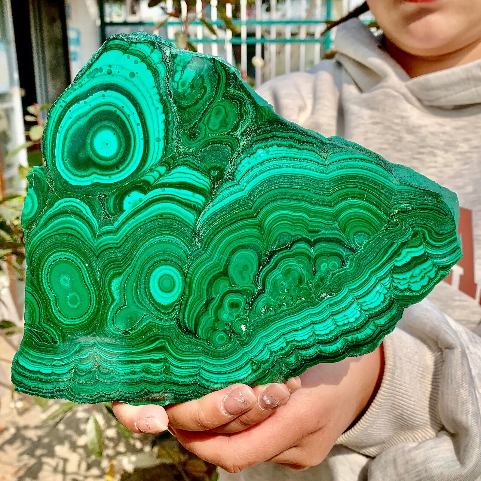 Natural-Malachite-Stone-Slab-Quartz-Crystal-Collection-Mineral-Specimen ...