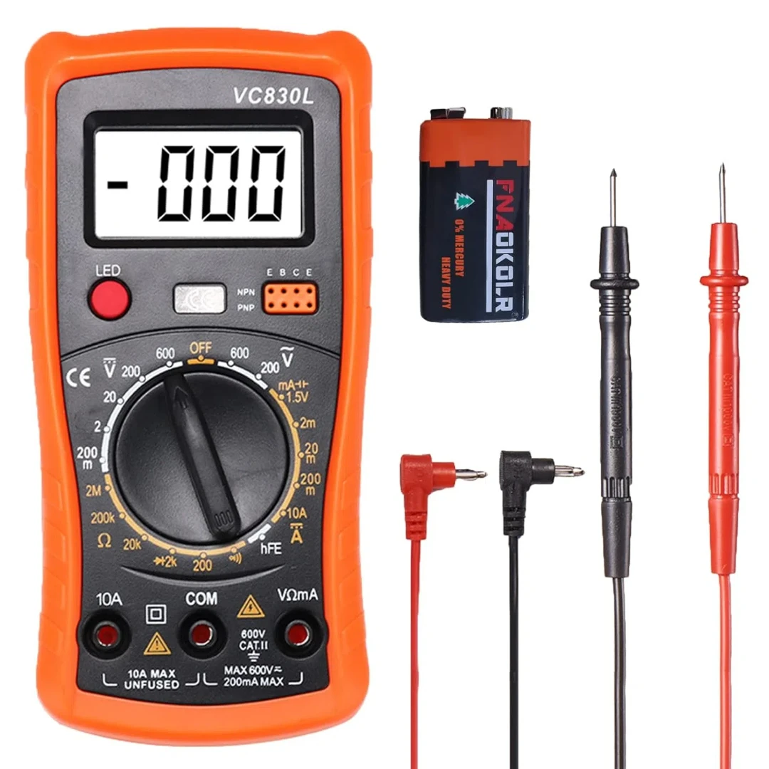 Digital-Multimeter-Professional-Portable-Voltmeter-for-Measuring ...