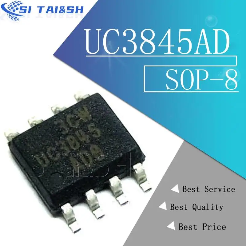 10pcs-UC3845-SOP8-UC3845B-SOP-8-UC3845A-3845B-SMD-3845A-ST3845B-UC3842-UC3843-UC3844-UC3842A ...