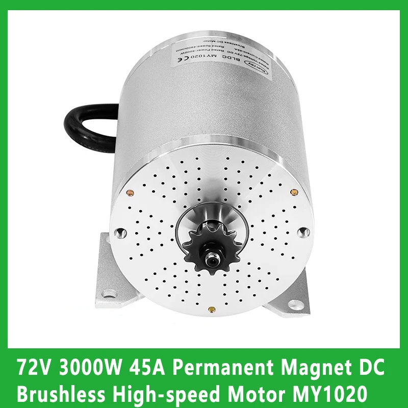 72V-3000W-45A-Permanent-Magnet-DC-Brushless-High-speed-Motor-Electric ...