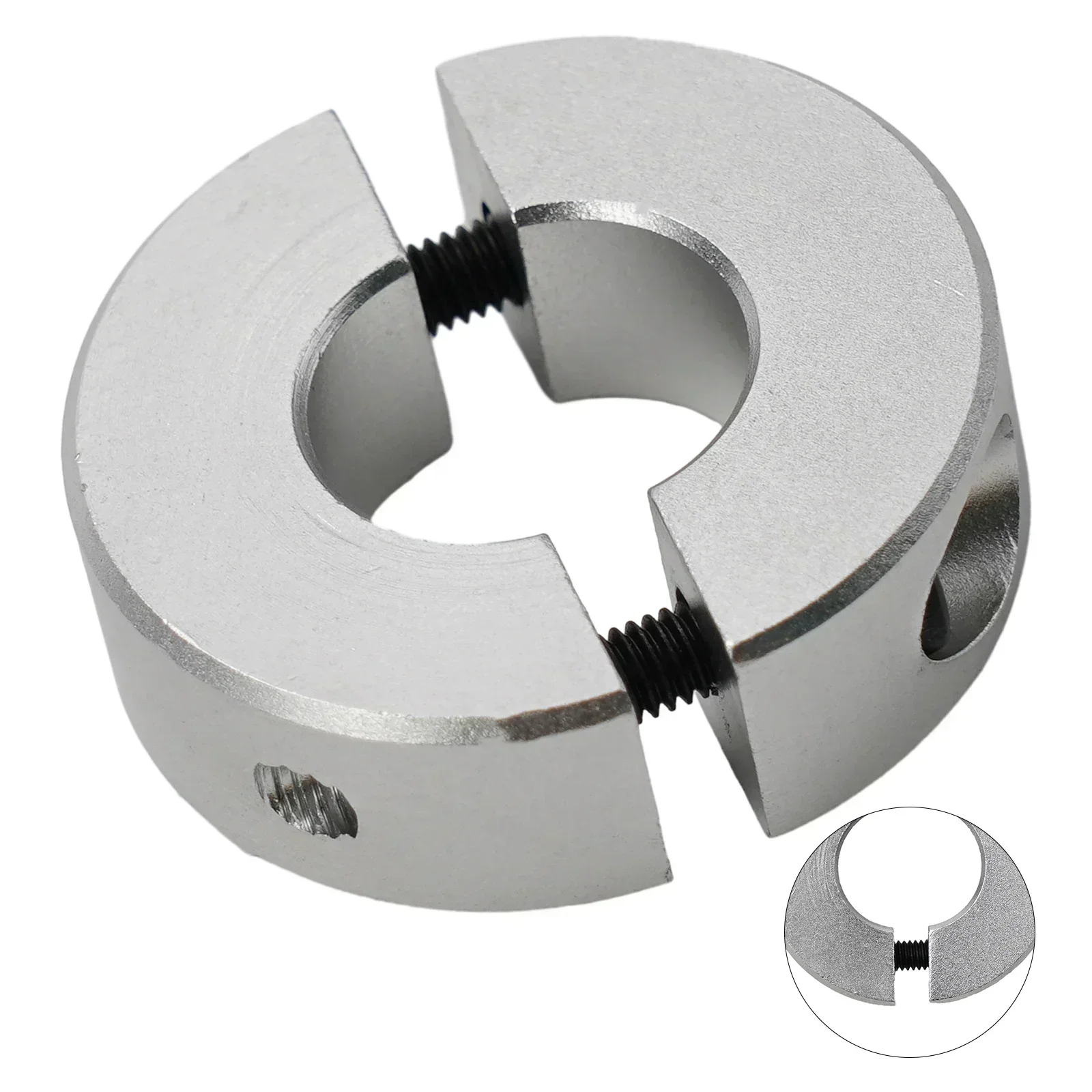 13mm/15mm/16mm/20mm/25mm/30mm Clamp Collar Double Split Inside Diameter ...