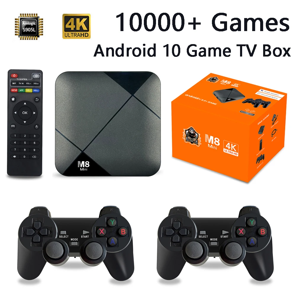 m8-mini-Game-Box-Retro-Video-Game-Console-S905-HD-4K-Mini-Video-Game-4G ...