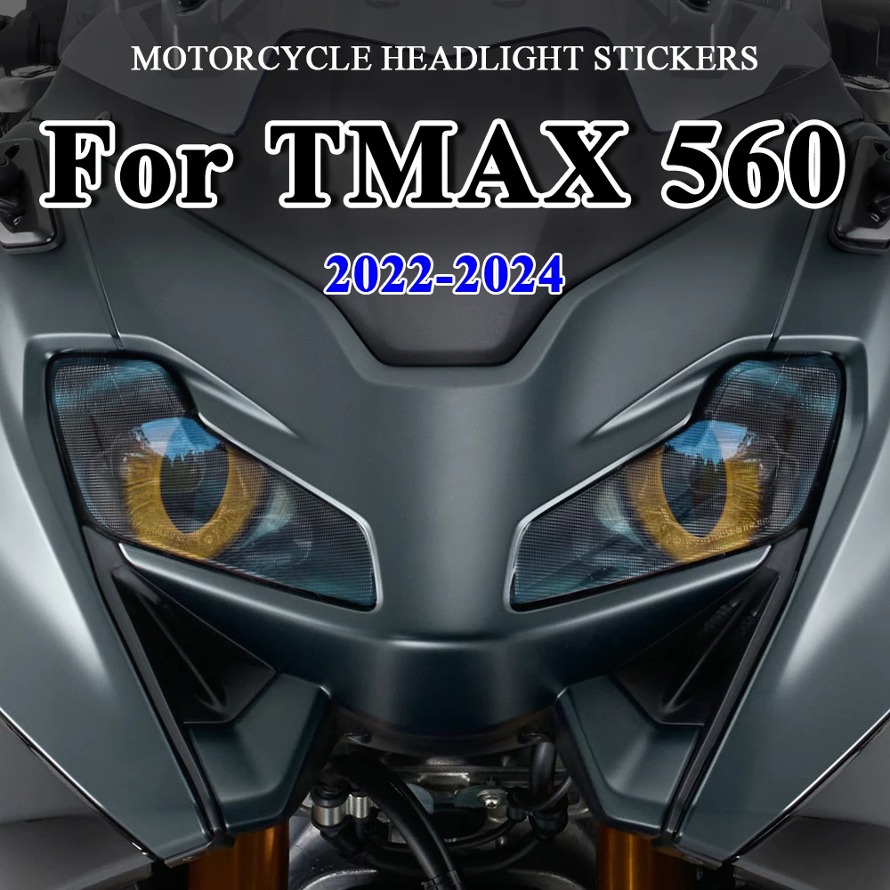 Waterproof Motorcycle Headlight Guard Stickers For Yamaha T MAX 560 ...