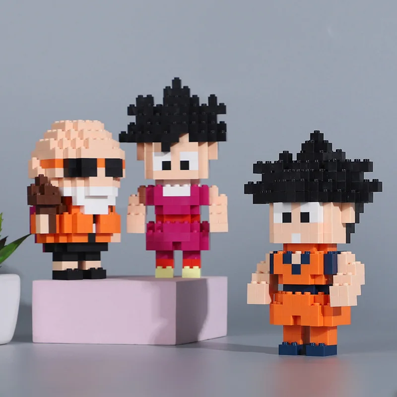 Micro-bloques-de-construcci-n-de-Dragon-Ball-Z-montaje-de-bricolaje ...