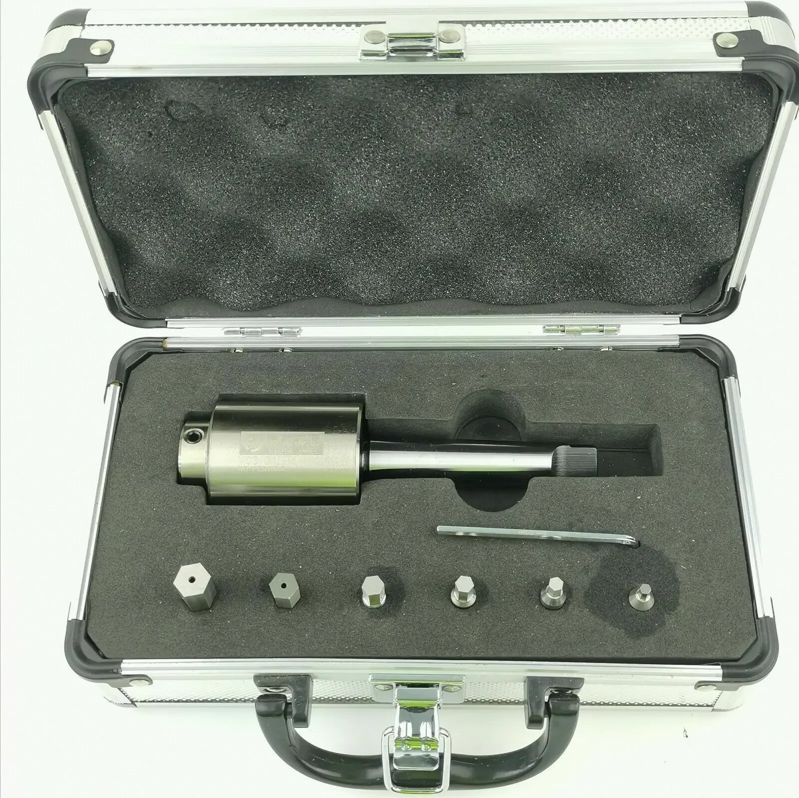 6-Heads-Rotary-Hexagon-Hole-Broach-Tool-Kit-KC-CX08P3-with-Morse-3 ...