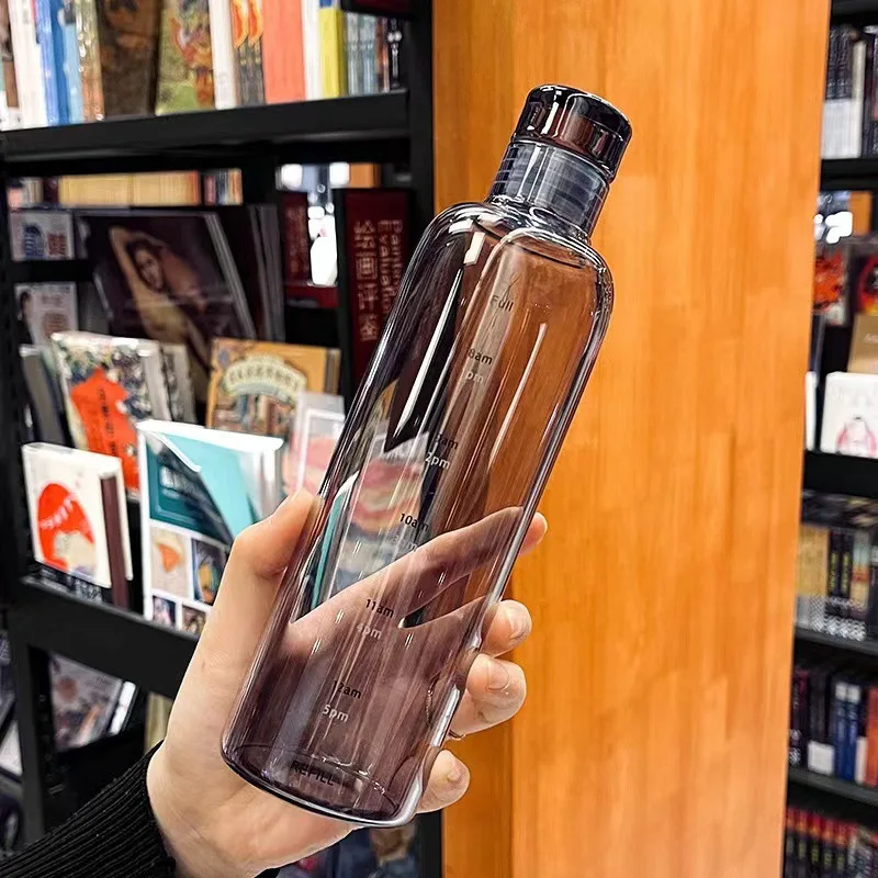 700-500ml-Transparent-Water-Bottle-Large-Capacity-Water-Cup-with-Time ...