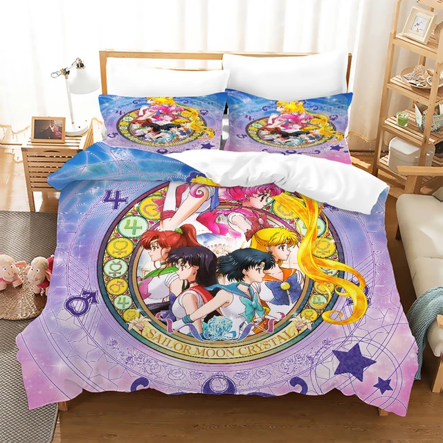 Wunderschöne Sailor Moon Bettwäsche Ebenbild