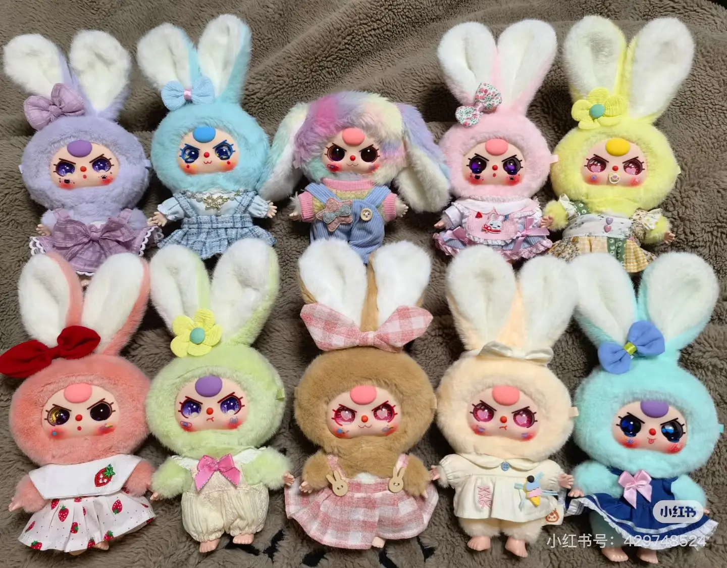 Genuine-Baby-Three-Macaron-Little-Rabbit-Series-Blind-Box-Genuine ...