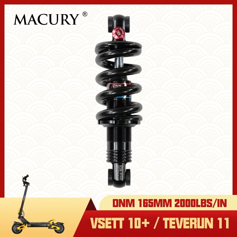 DNM 165mm 2000LBS/IN Variable Damping Shock Absorber for Electric ...