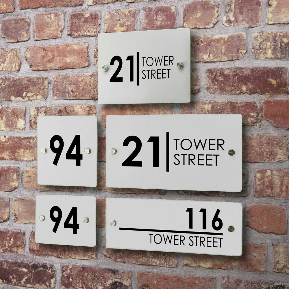Customize-Modern-House-Address-Plaque-Door-Number-Signs-Name-Plates ...