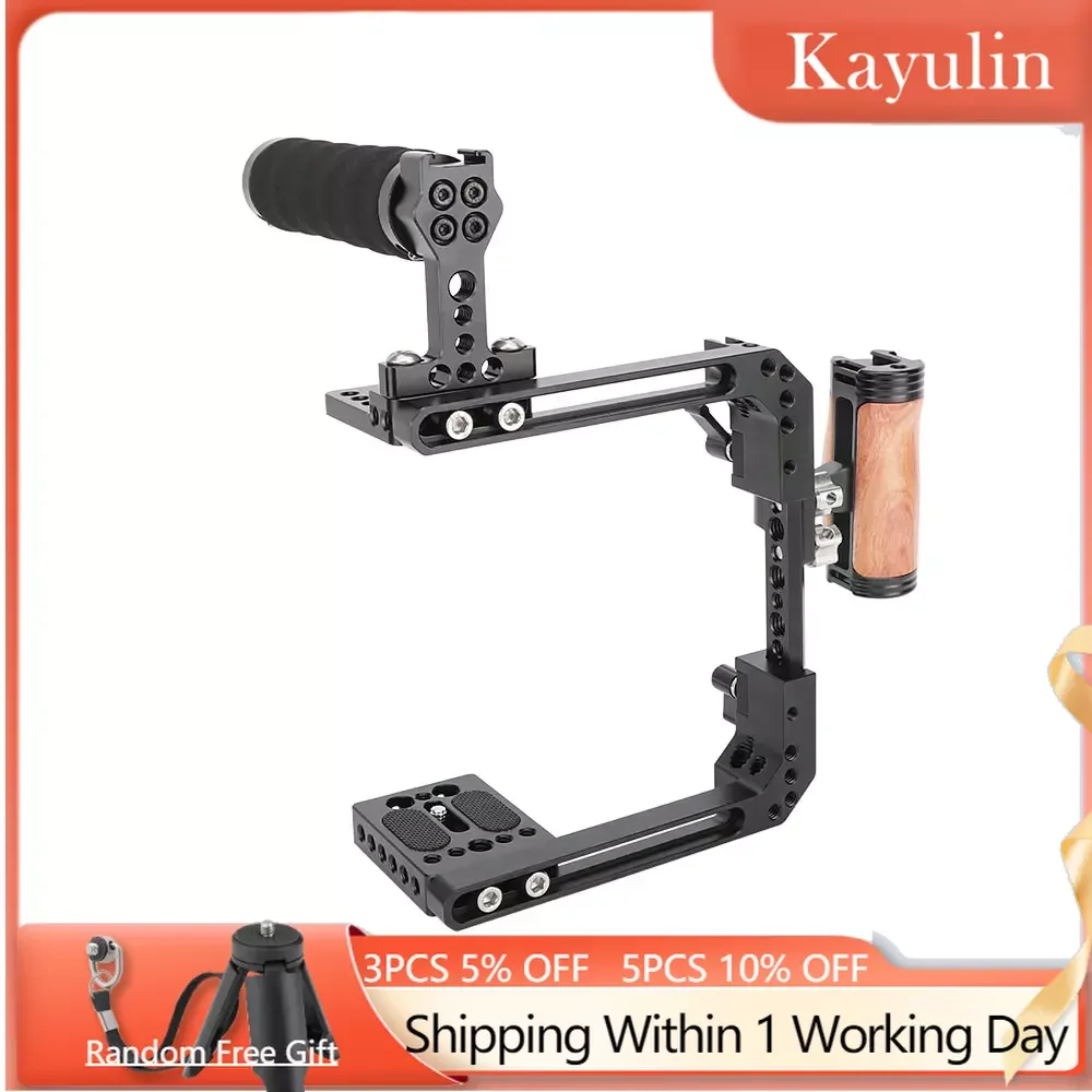 SZRIG-Extendable-Cage-Rig-Adjustable-Camera-Half-Cage-Rig-With-Top ...