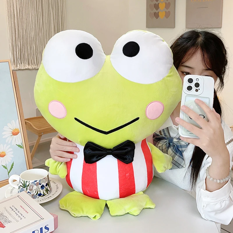 Kawaii-Kero-Kero-Keroppi-Throw-Pillow-Lovely-Stuffed-Anime-Frog ...