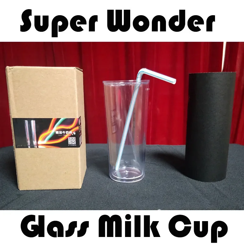 Super Wonder Glass Milk Cup Stage Street Close Up Gimmicks Magie ...