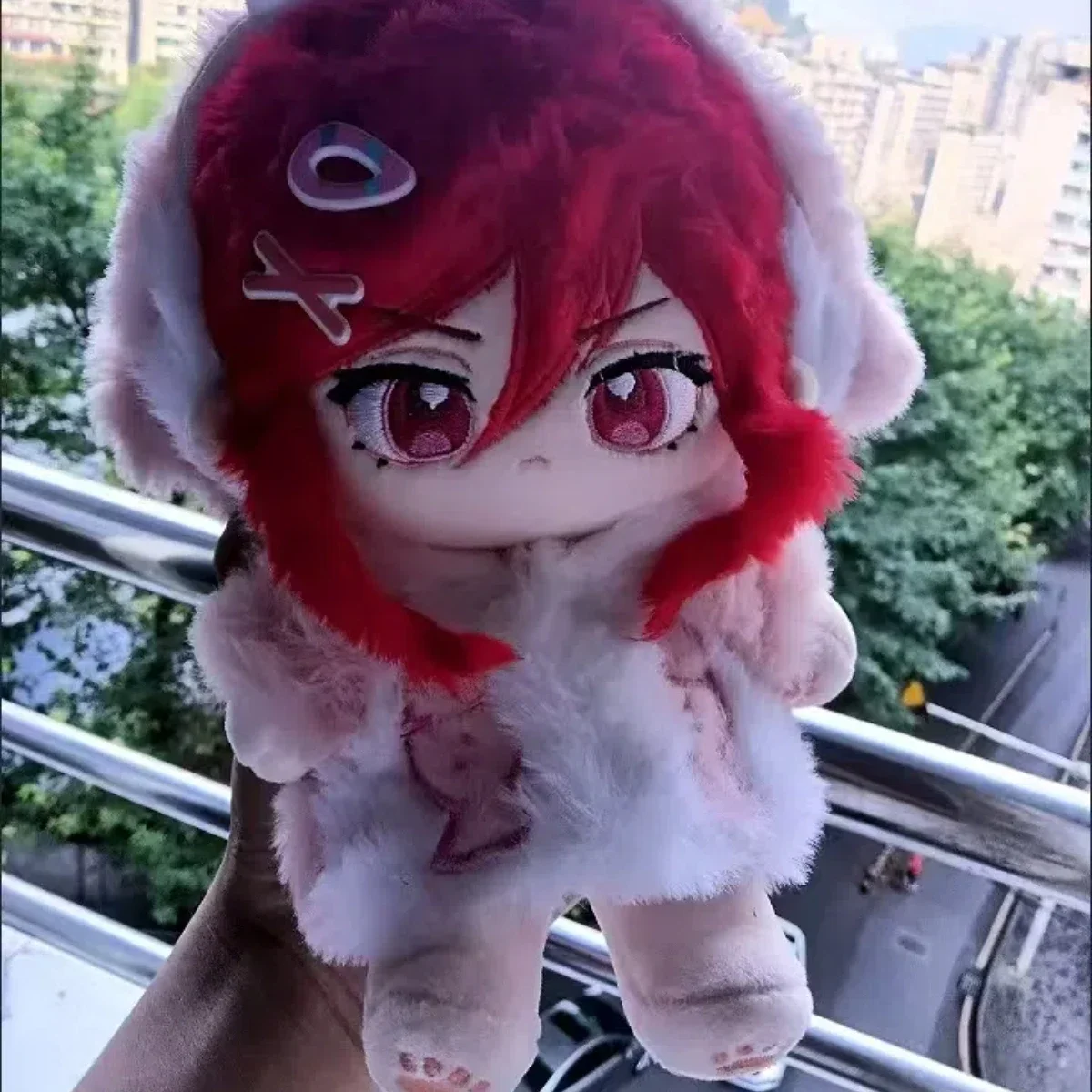 20cm Anime BLUE LOCK Chigiri Hyoma Cosplay Plush Dress-up Cotton Doll ...