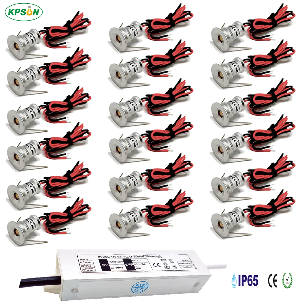 Mini-Spotlights-1W-Recessed-Spot-LED-12V-Embedded-Ceiling-Downlight ...