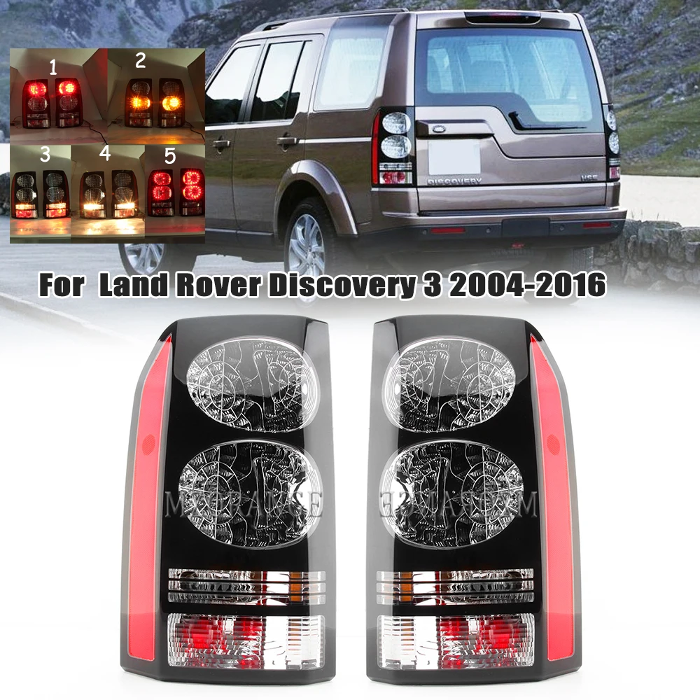 For Land Rover Discovery 3/4 2004-2016 Car Rear Led Tail Lights Brake ...