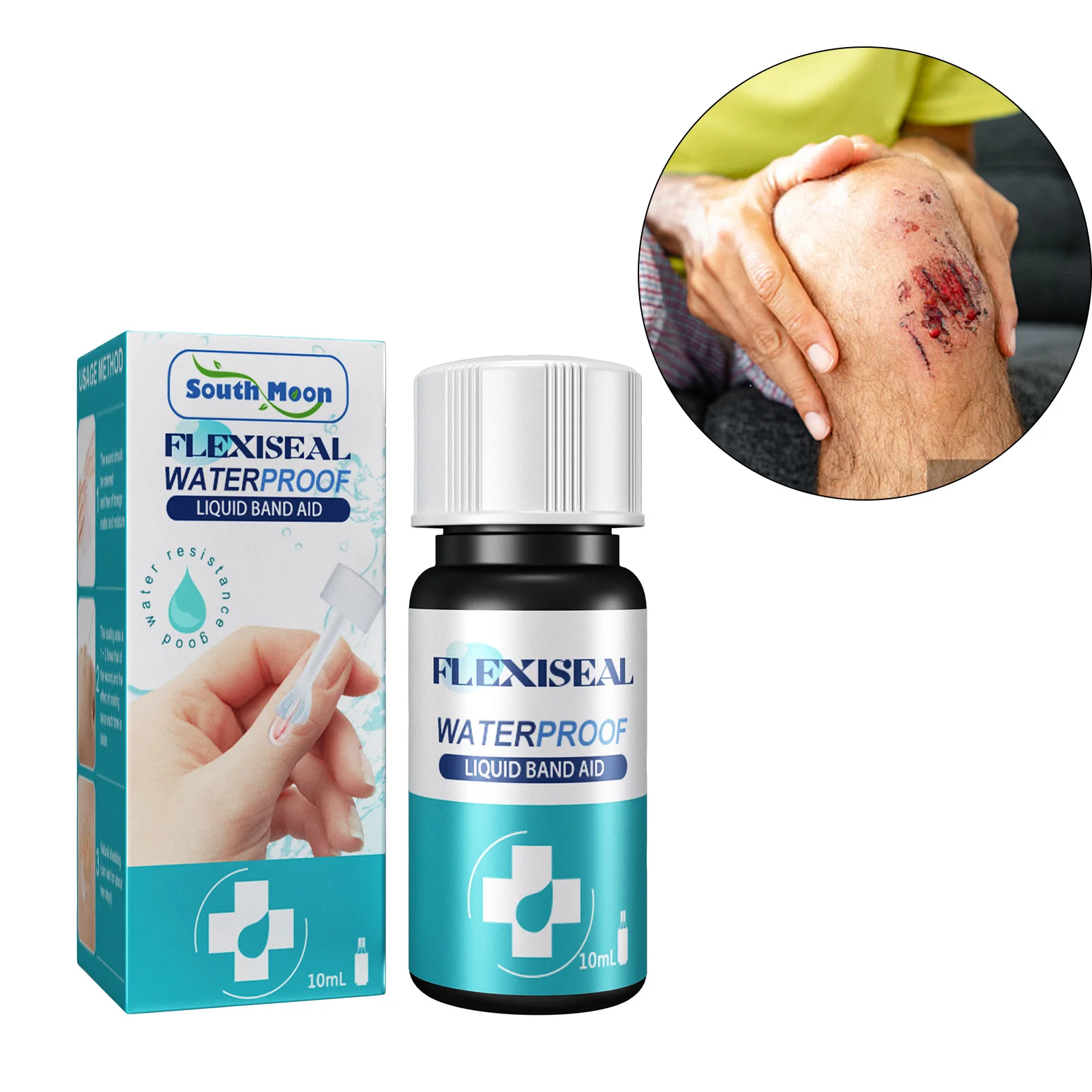 10ml Skin Liquid Bandage Waterproof Wound Healing Gel Liquid Band Aid ...