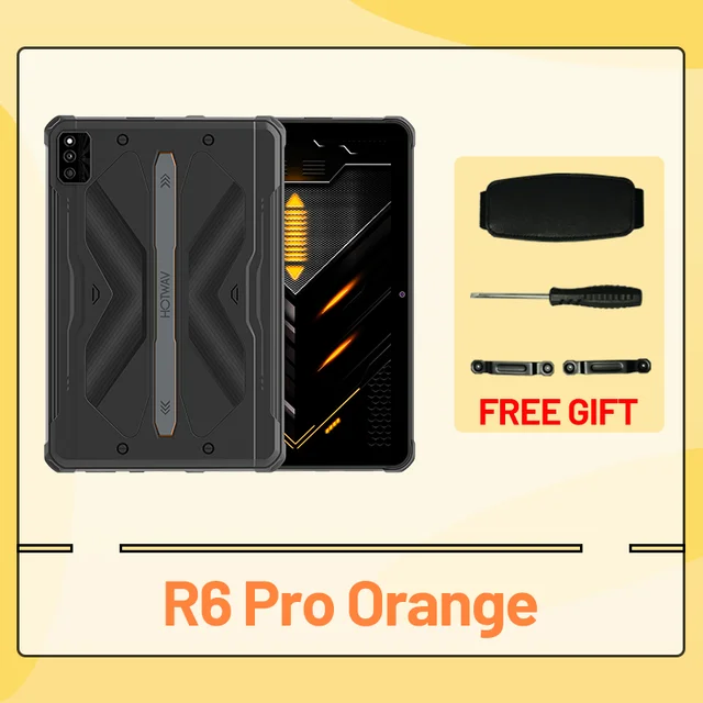 HOTWAV R6 Pro Rugged Tablet 15600mAh Android 12 10.1 Inch HD+ Pad 8GB ...