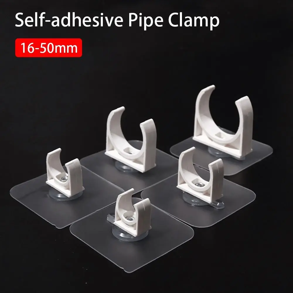 1-5Pcs-Punch-free-Self-adhesive-Pipe-Clamp-Aquarium-Fish-Tank-Garden ...