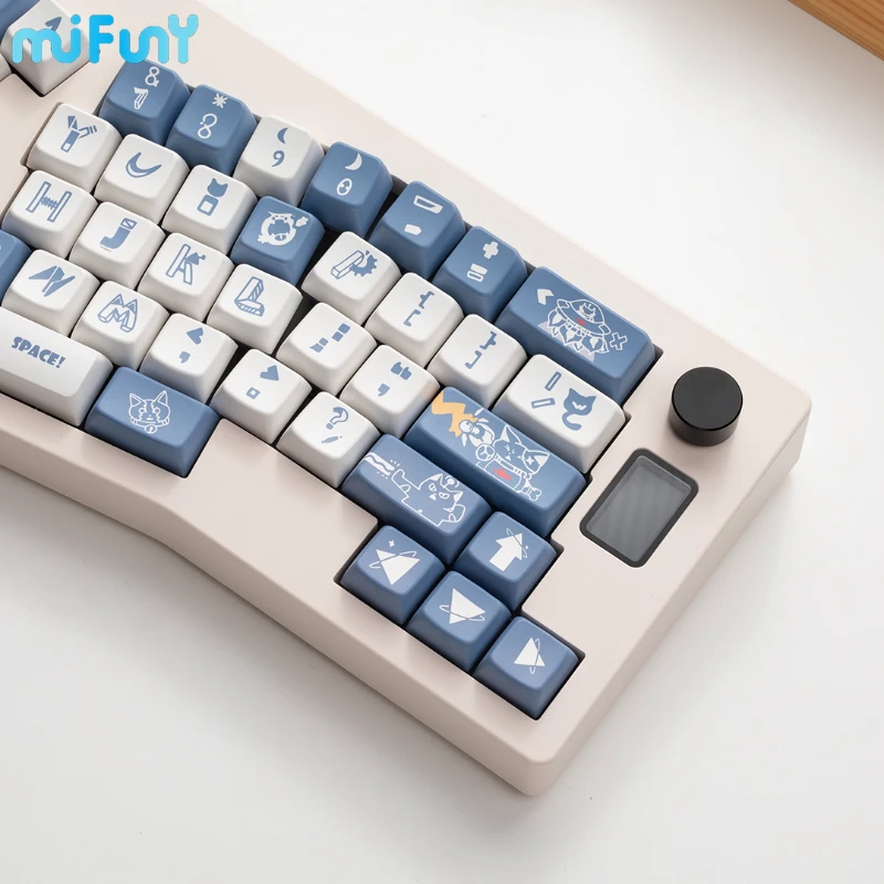 MiFuny-ABM066-Wireless-Mechanical-Keyboard-Alice-Ergonomic-Tri-Mode-68 ...