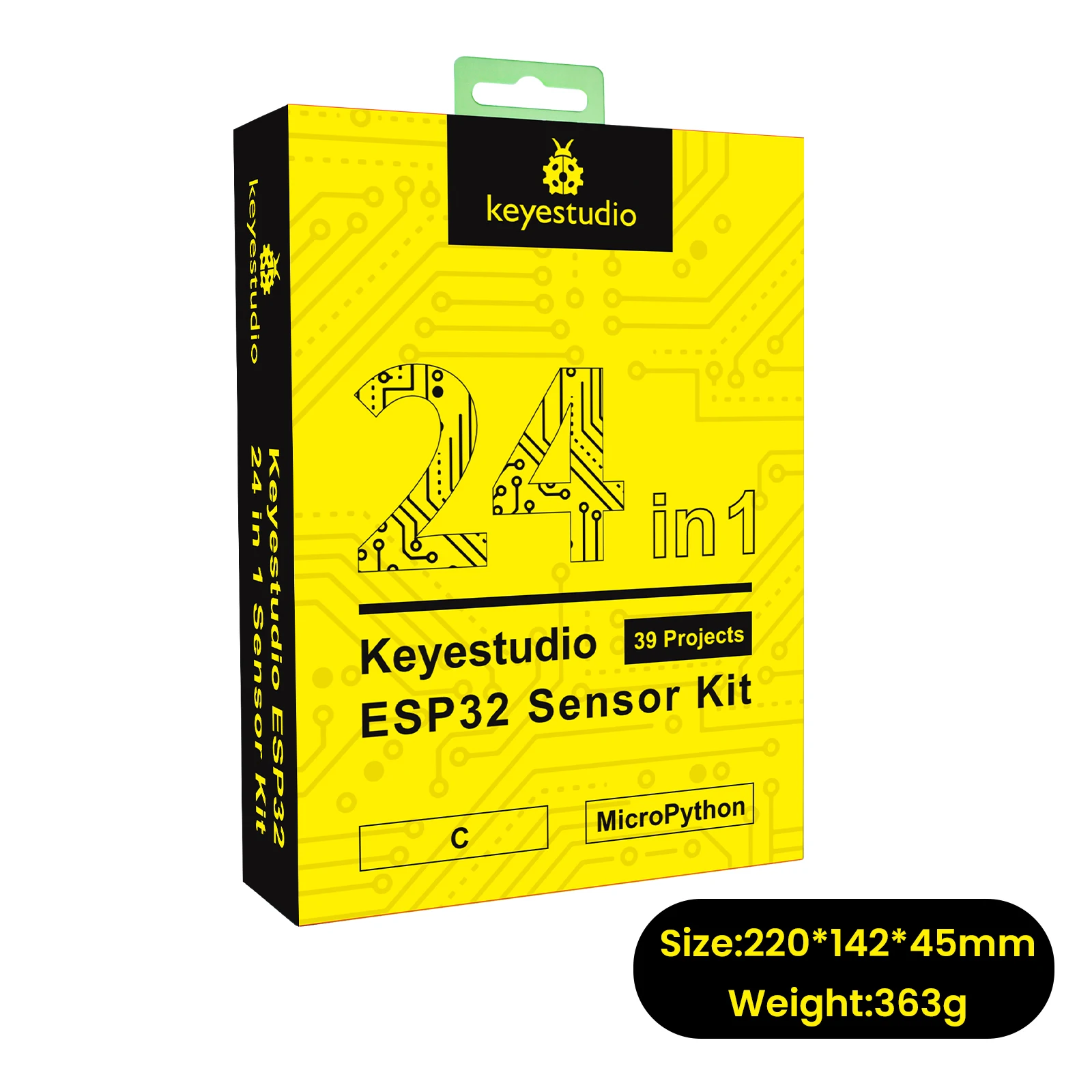 Kit Sensor Placa De Expansão Esp32 24 Módulos Programação Arduino Stem