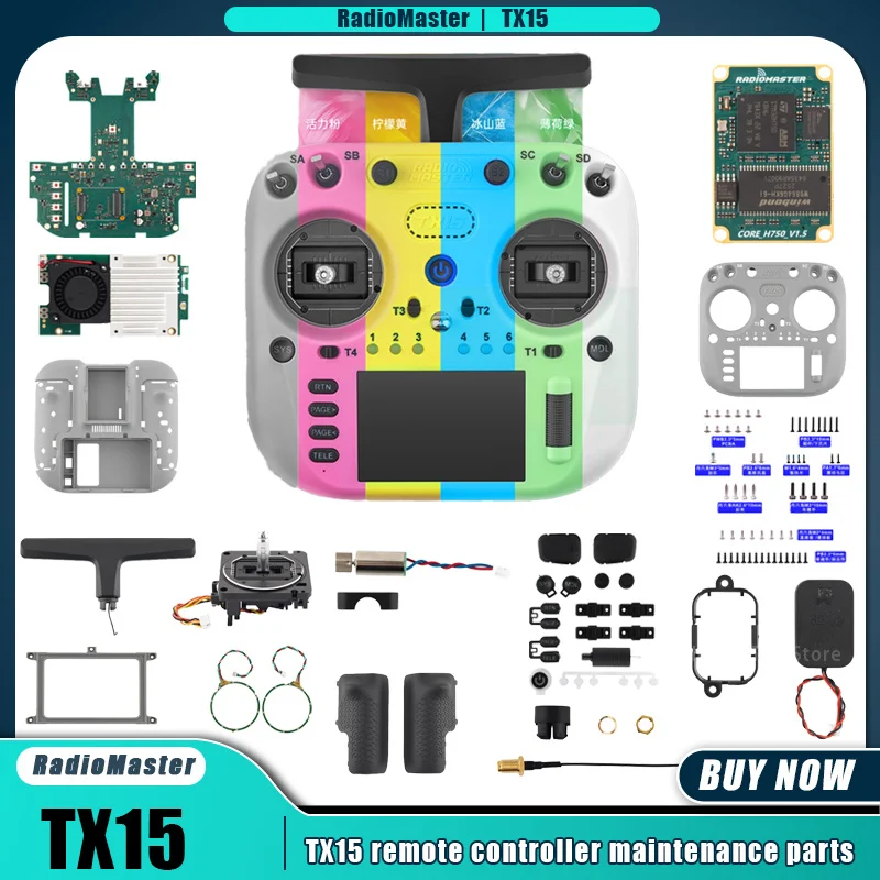 RadioMaster TX15 Accessories Remote Controller Motherboard Aerial ...