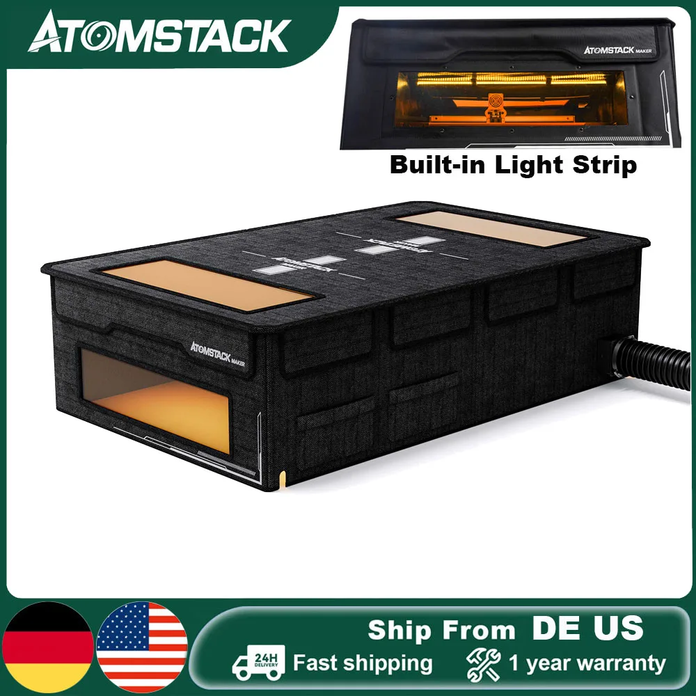 ATOMSTACK-Laser-Engraver-FB2-PLUS-Enclosure-Foldable-Fireproof-Flame ...
