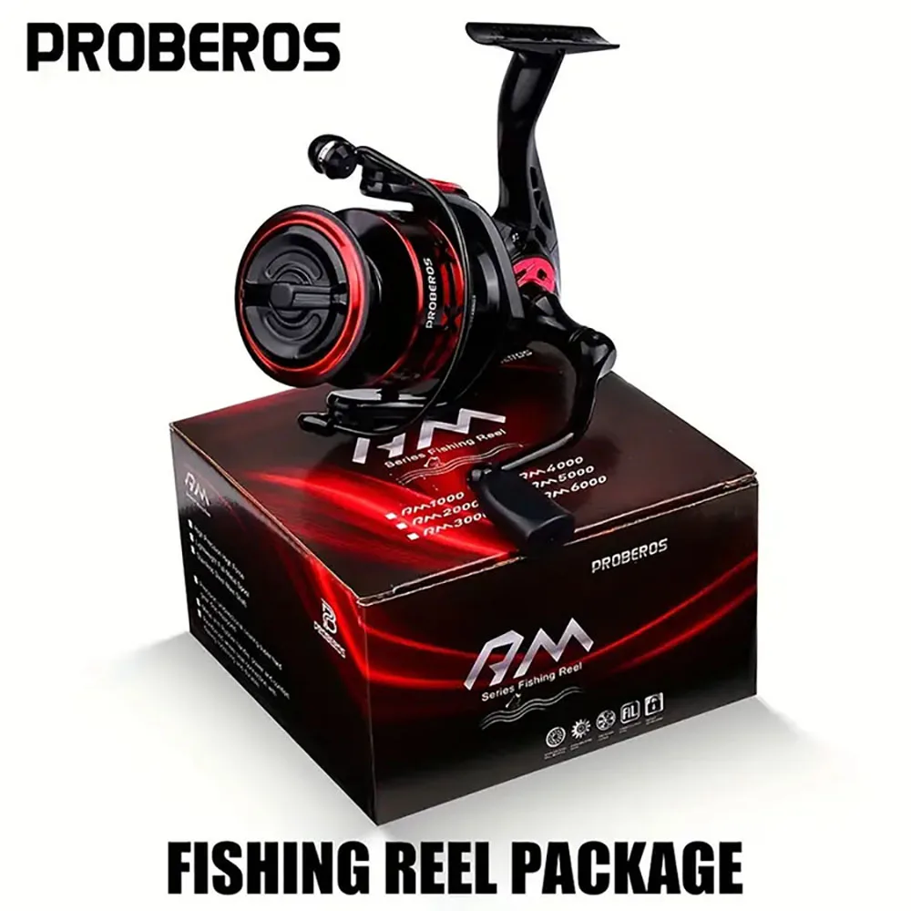PROBEROS-Fishing-Reel-5-2-1-1000-6000-Max-Drag-9KG-Spinning-Reels-Metal ...