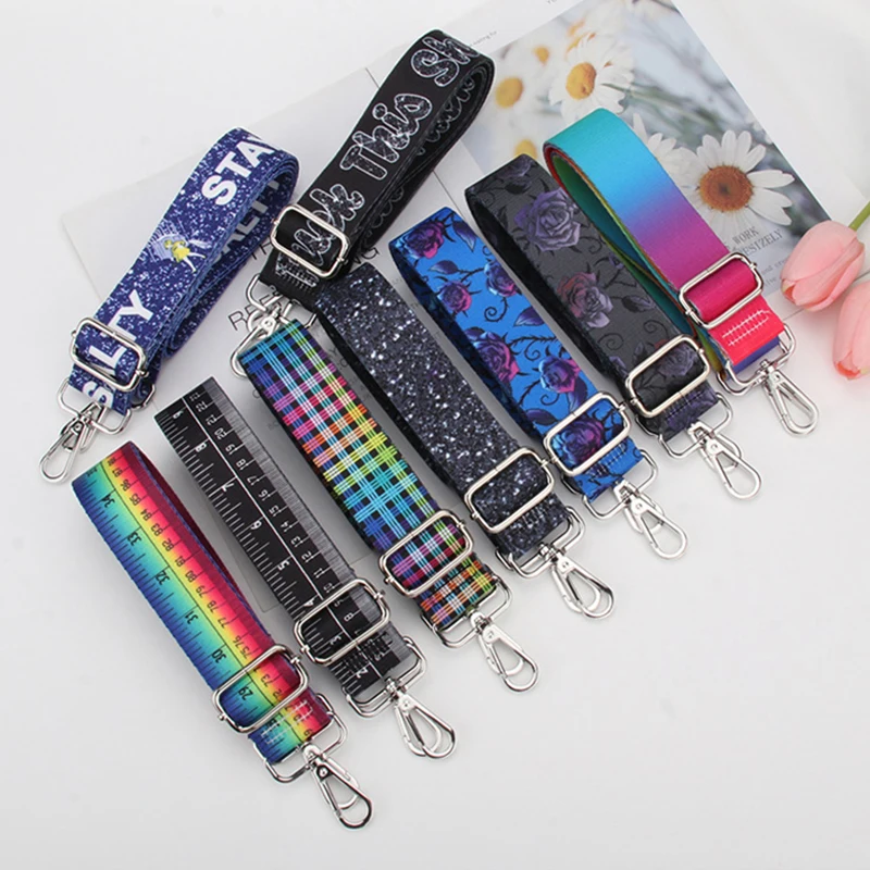 Bag-Strap-Nylon-Waist-Bag-Shoulder-Strap-Ladies-One-Shoulder-Crossbody ...