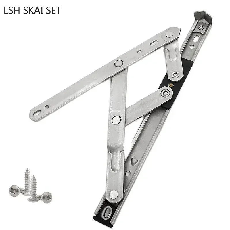 1Pc 304 Stainless Steel Four-link Slide Stay Flat Open Doors and Window ...