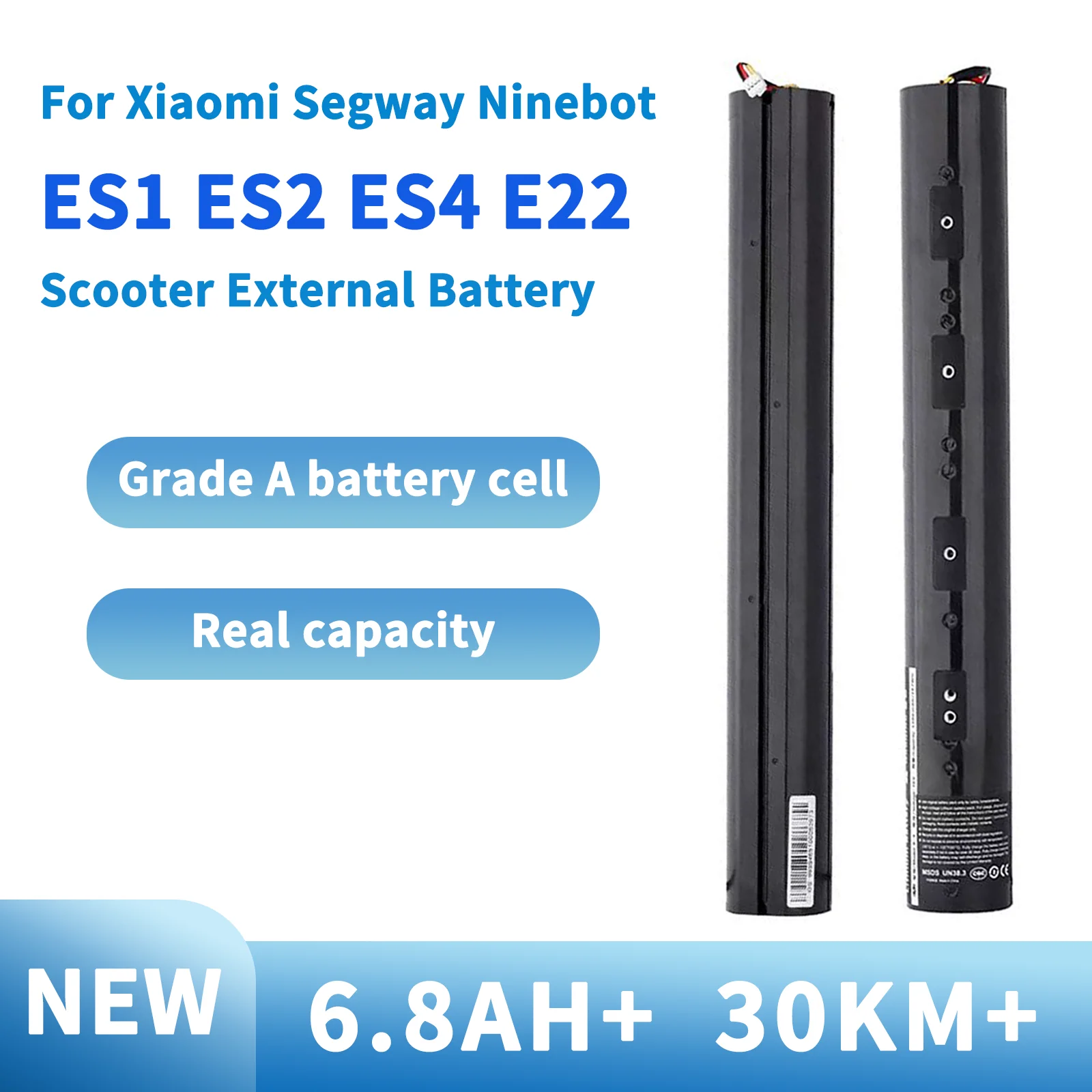36V-Battery-Pack-5-2Ah-6-8Ah-10S2P-Lithium-18650-Scooter-For-Xiaomi ...