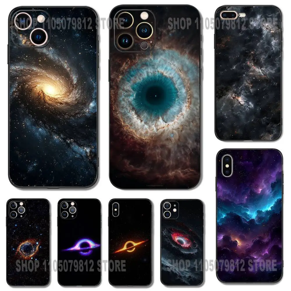 Space For Galaxy Universe Phone Case For iPhone 17 16,15,14,13,12,11 ...