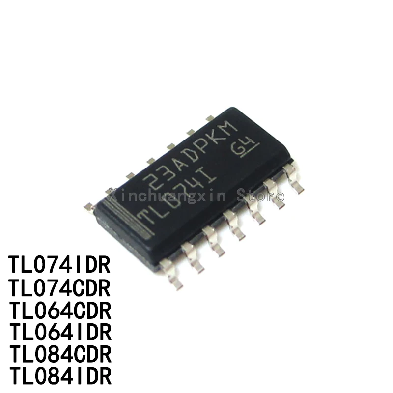 5PCS-Lot-TL074IDR-TL074C-TL064I-TL064CDR-TL084I-TL084C-SOP-14-FET-Input ...