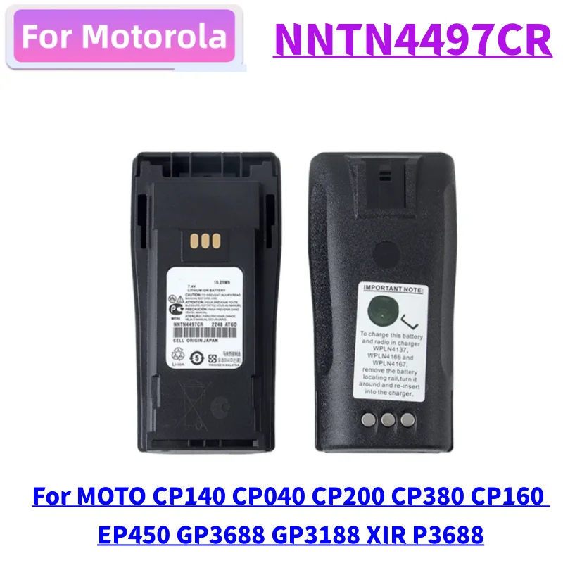 Nova-bateria-nntn4497cr-para-motorola-cp140-cp040-cp200-cp380-cp160 ...