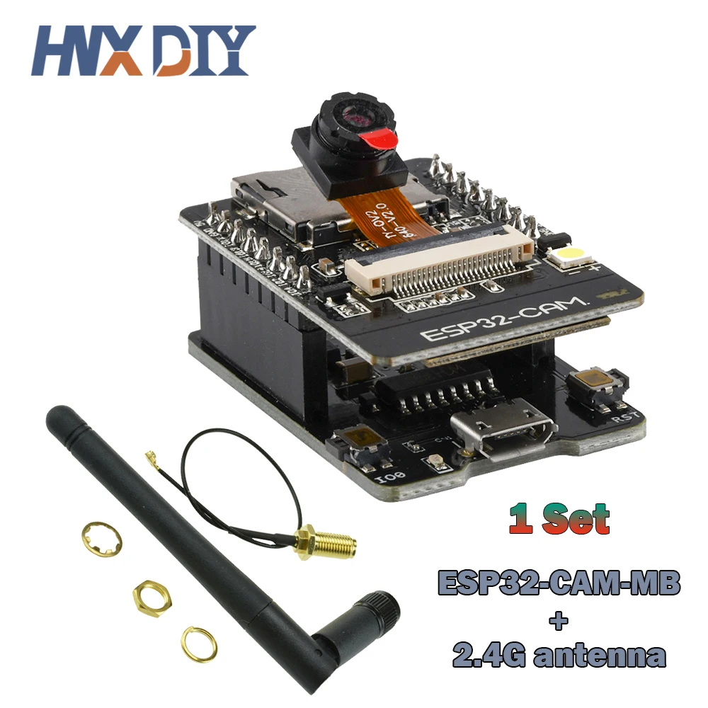ESP32-ESP32-CAM-WiFi-Bluetooth-Module-Camera-Module-Development-Board ...