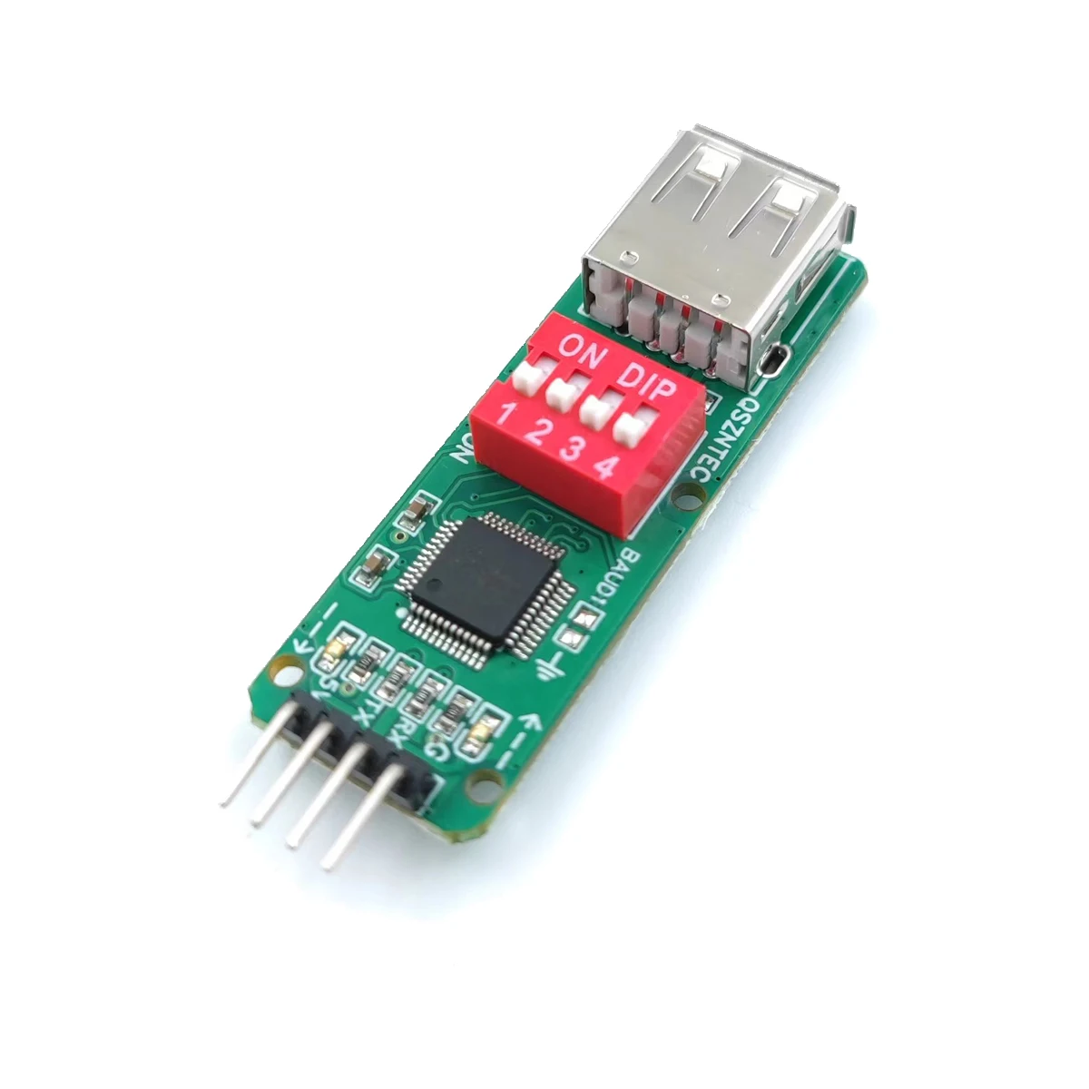 Hid Para Módulo Porta Serial Módulo Ch9350 Código Do Teclado Mouse Scan Gun
