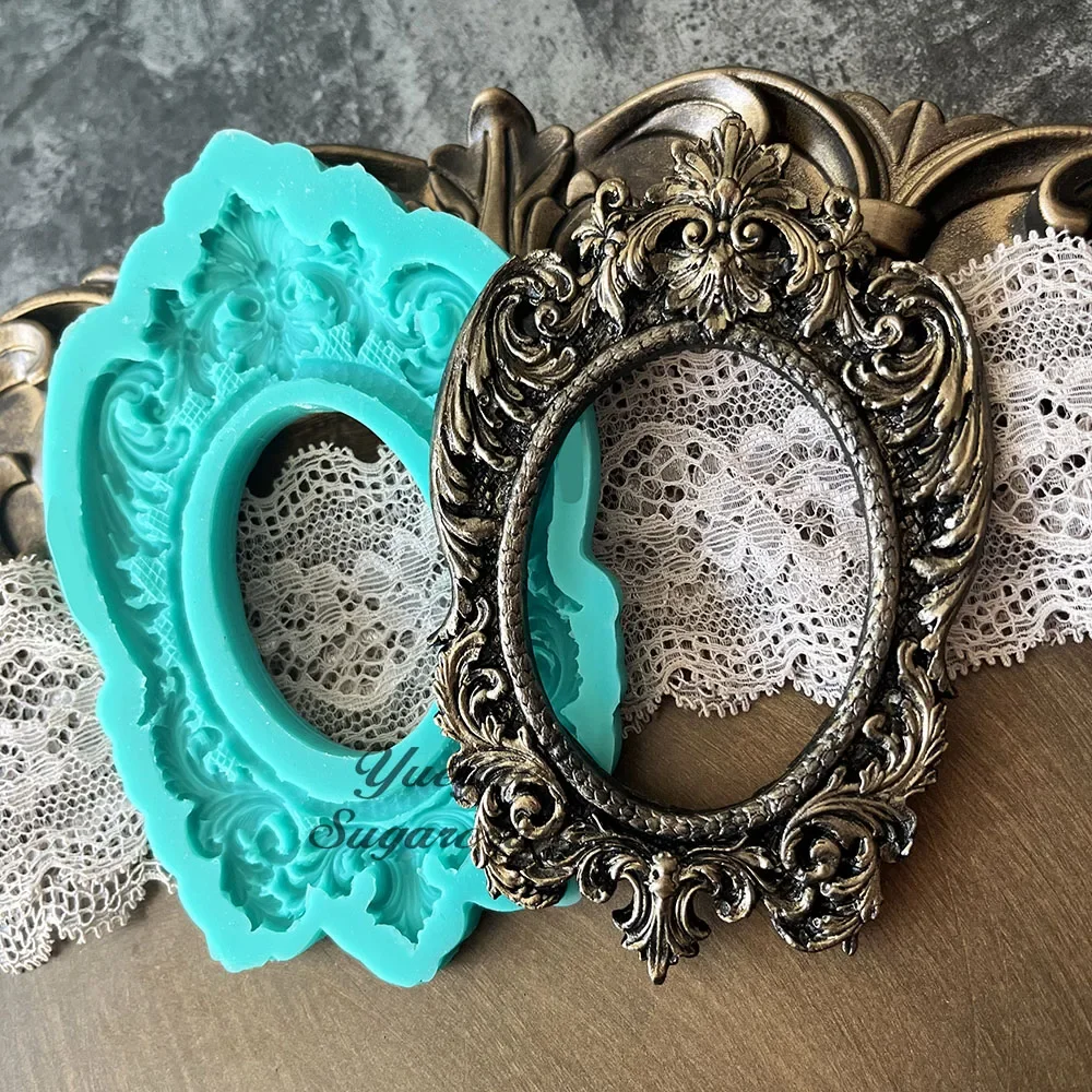 Frme Silicone Mould cake mold fondant molds cake decorating tools Epoxy ...