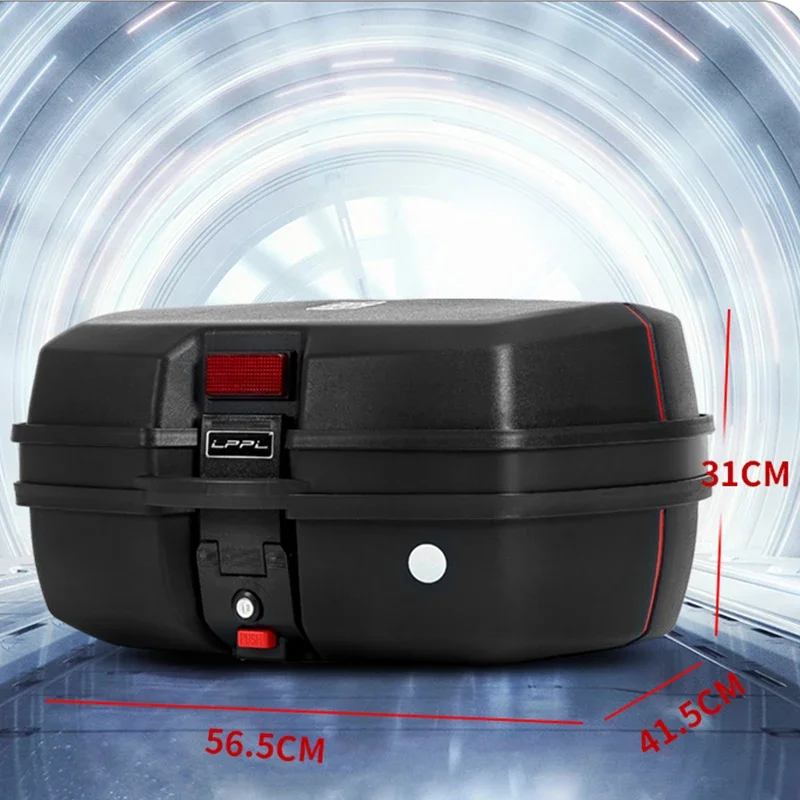 45L-Motorcycle-Tour-Tail-Box-Motorcycle-Luggage-Box-Top-Case-with-2 ...