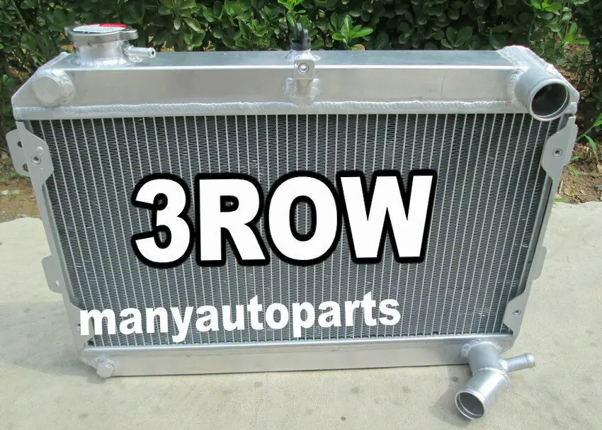 3 Row 56MM Aluminum Alloy Radiator For Mazda RX7 RX-7 SA/FB S1/S2/S3 79 ...