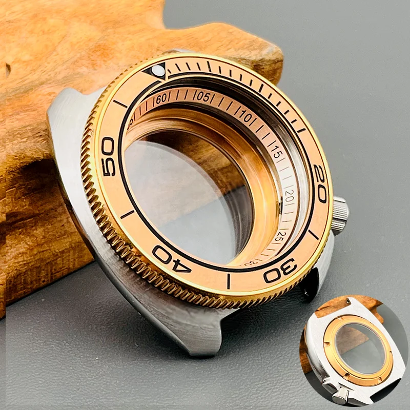 Rose-Gold-Mod-Seiko-SKX-6105-Turtle-Replace-nh35-Case-Fits-NH35-NH36-4R ...